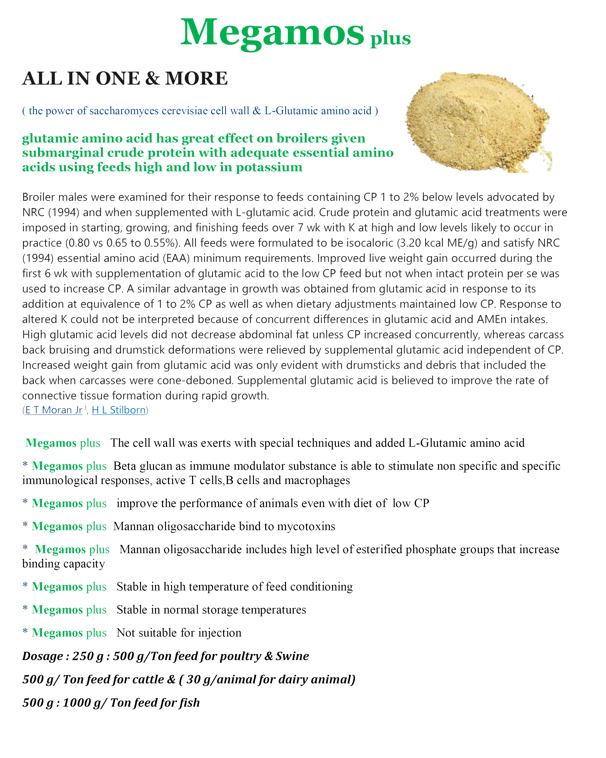 Megamos Plus - Biobridtech